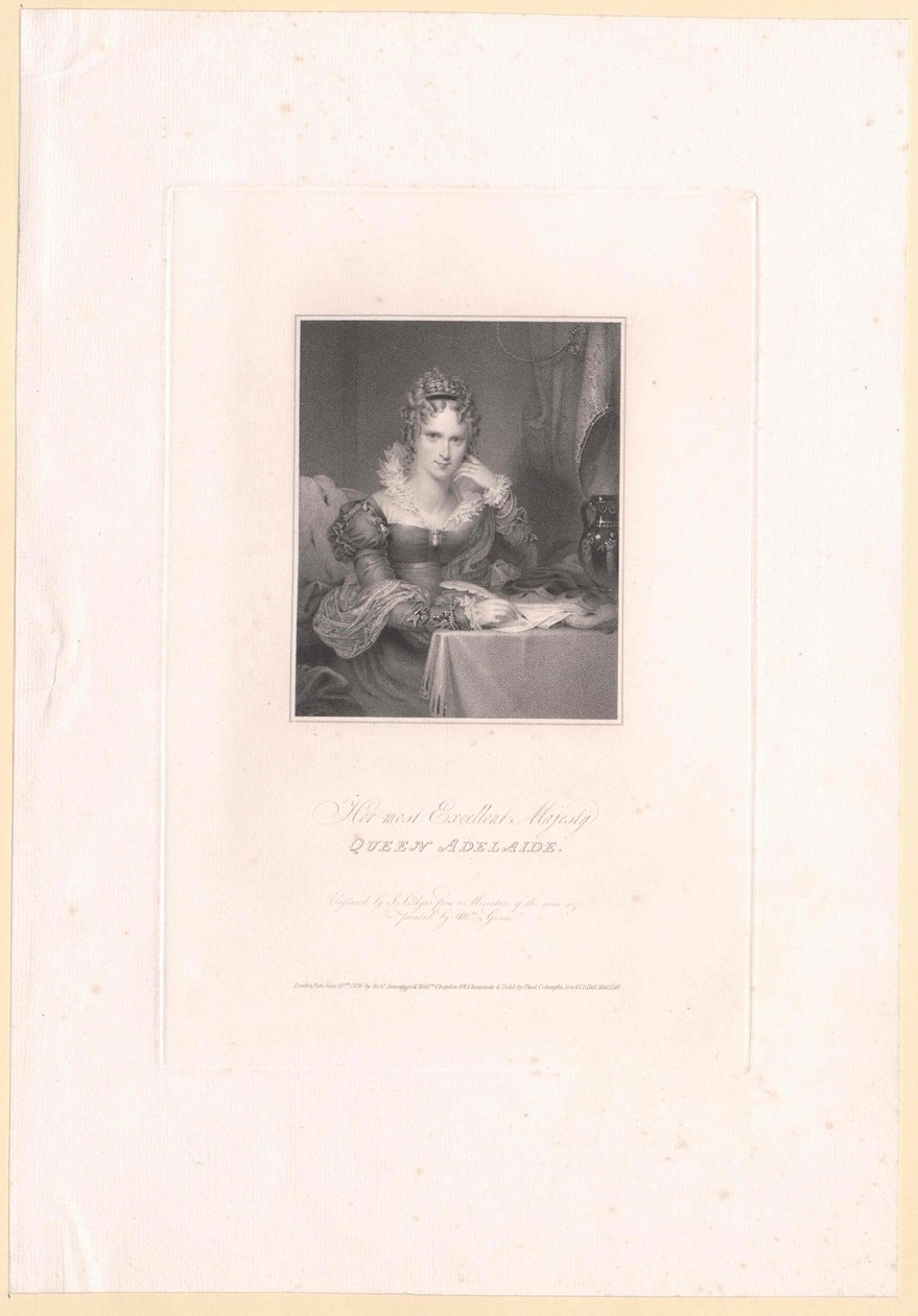 Princess Adelaide of Saxe-Meiningen by Artist Unknown