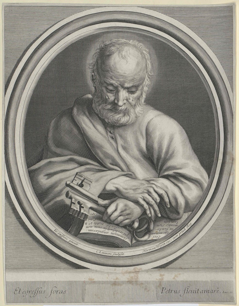 Saint Apostle Peter by Artist Unknown: Buy fine art print