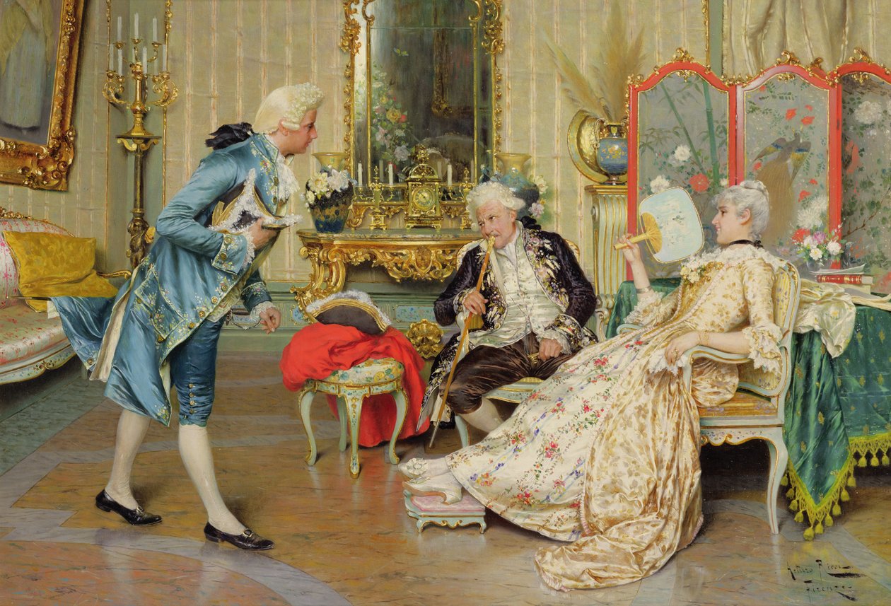 The Younger Suitor by Arturo Ricci: Buy fine art print