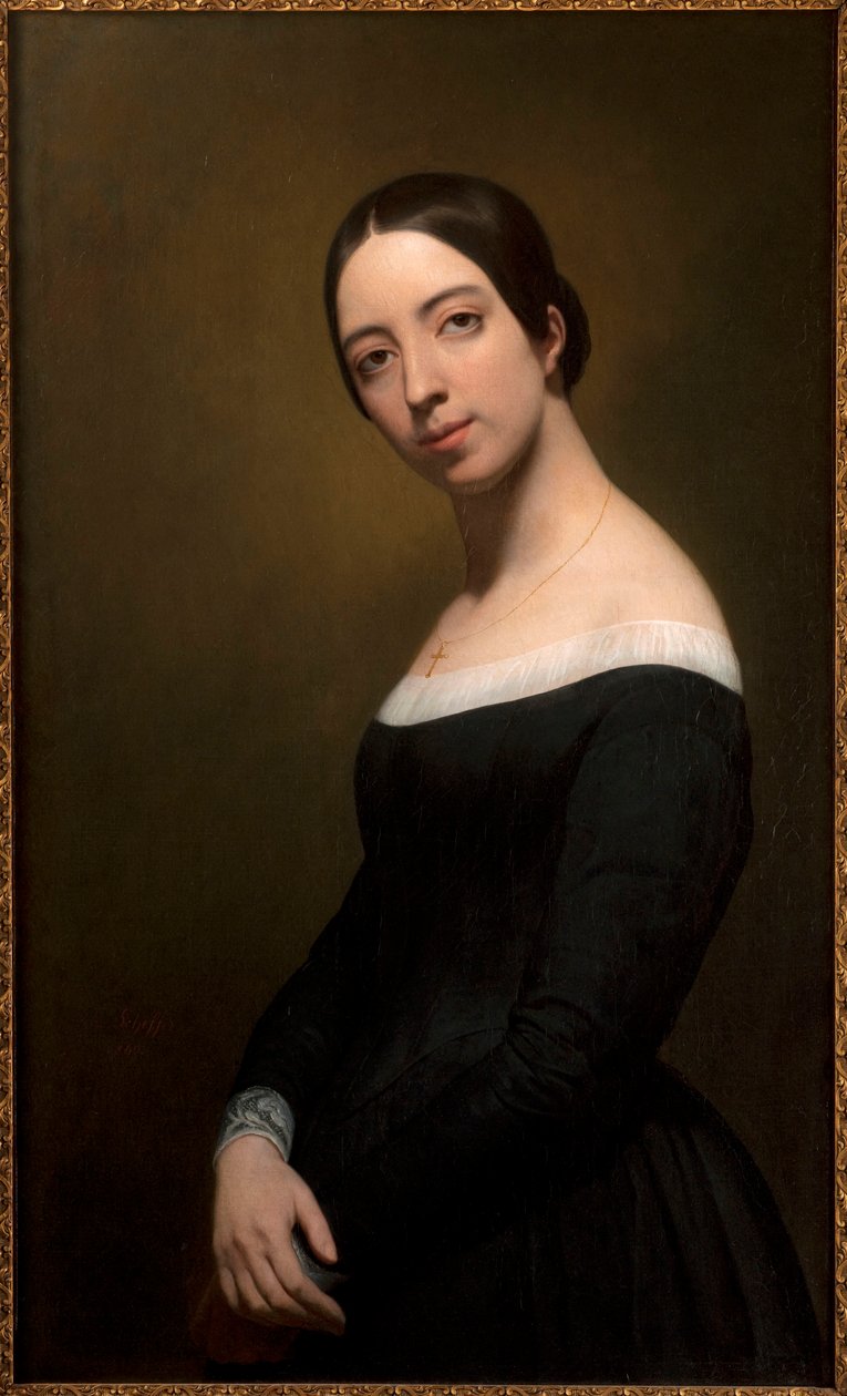 Portrait of Pauline Viardot by Ary Scheffer: Fine art print
