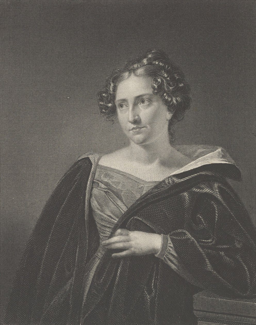 Catherine Maria Sedgwick, 1832 by Asher Brown Durand