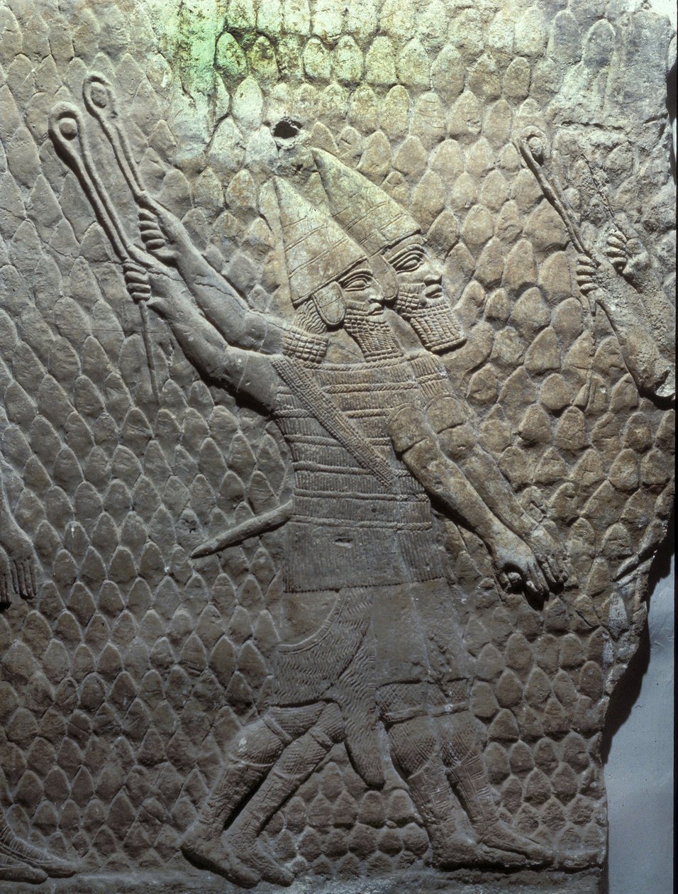 Assyrian Slingers, Sennacherib's Palace, Nineveh by Assyrian