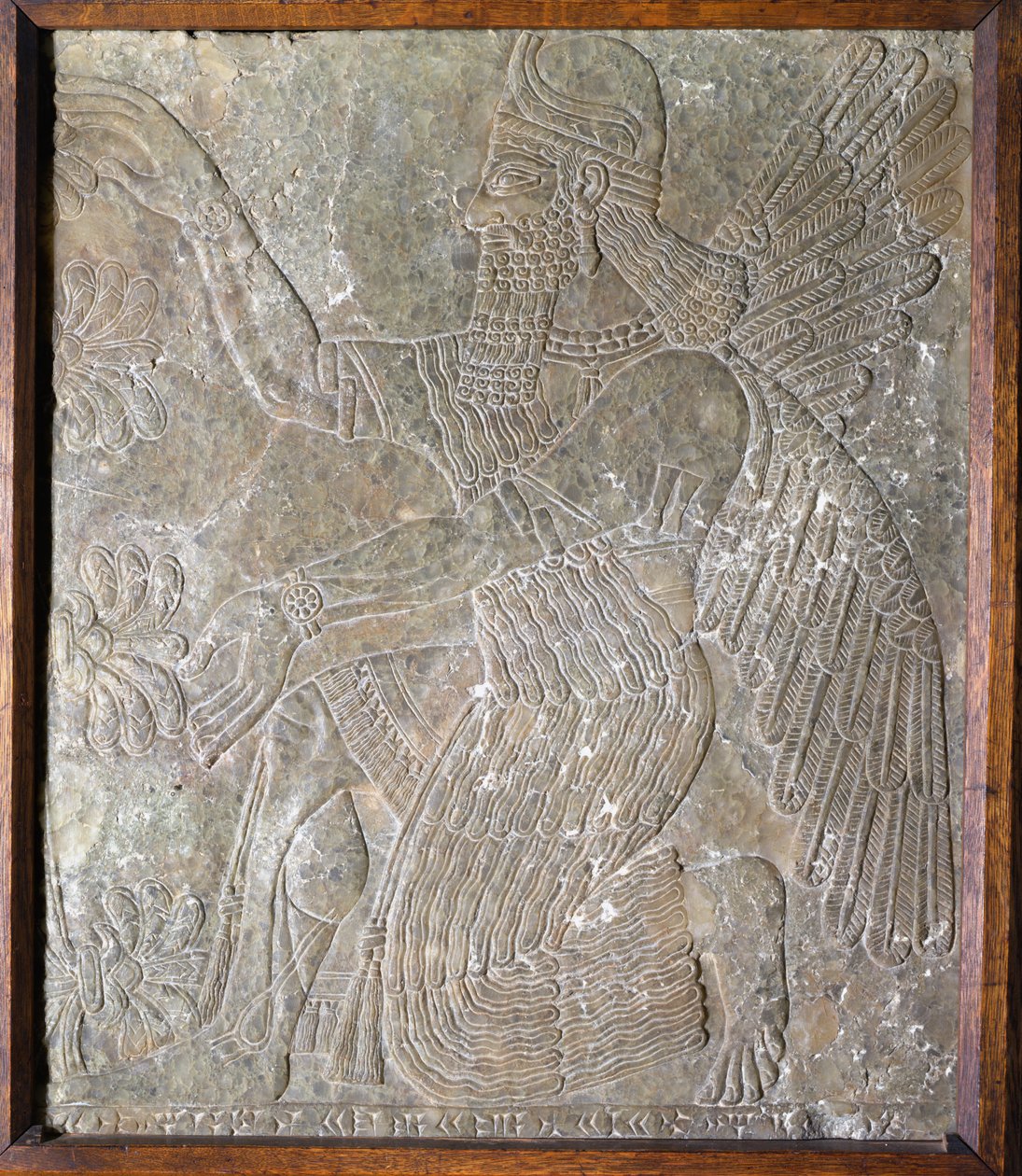 Stone Slab Depicting King Ashurbanipal I (668-626 BC)