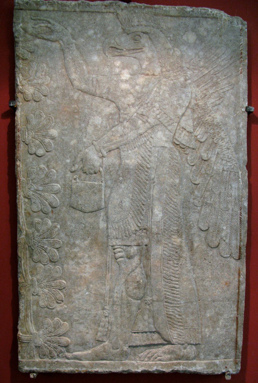 Relief from the Palace of Ashurnasirpal II at Kalhu, Nimrud, 9th Century BC
