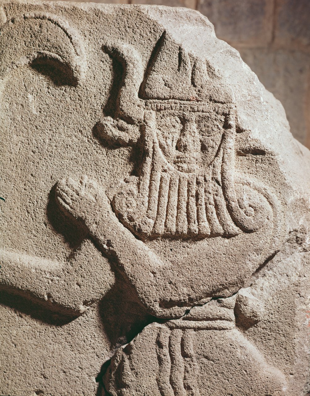 Relief depicting a Hittite idol, 11th-9th century BC