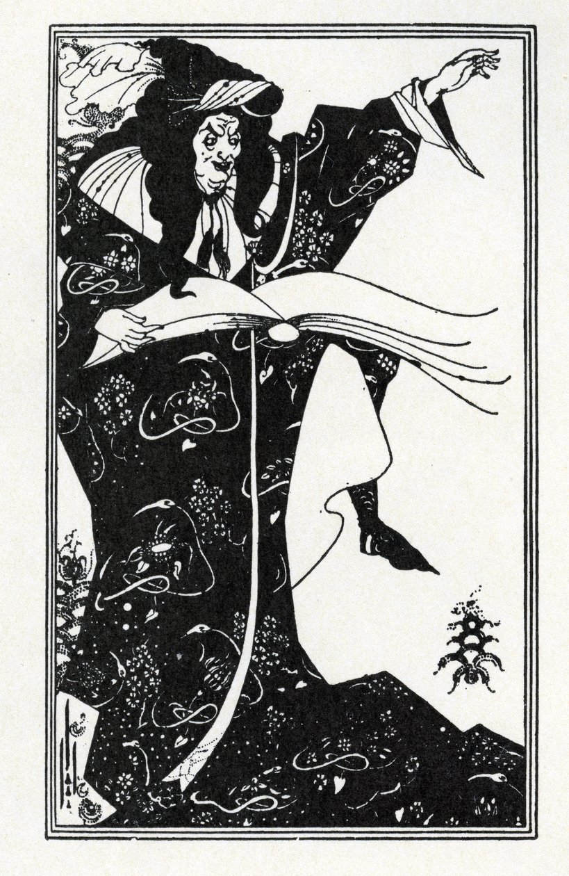 Design for a Frontispiece to 'Virgilius the Sorcerer'