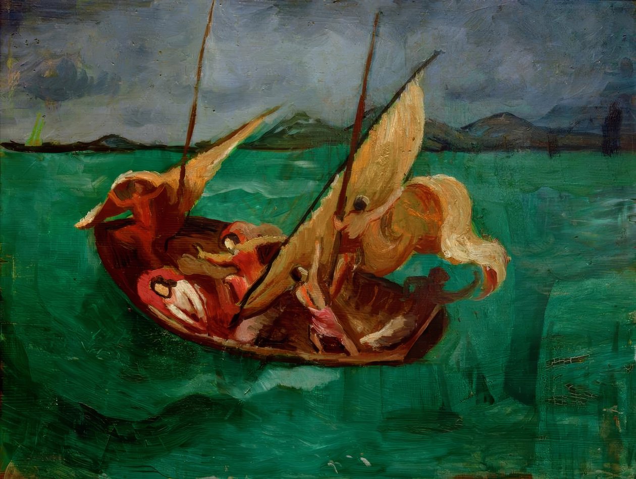 Jesus in the Boat by August Macke: Buy fine art print
