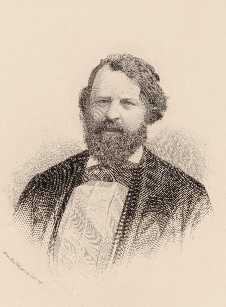 Portrait of the violinist and composer Joseph Joachim
