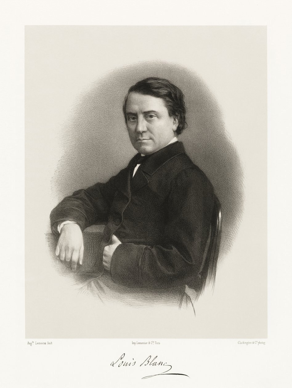 Louis Blanc by Auguste Charles Lemoine: Buy fine art prints