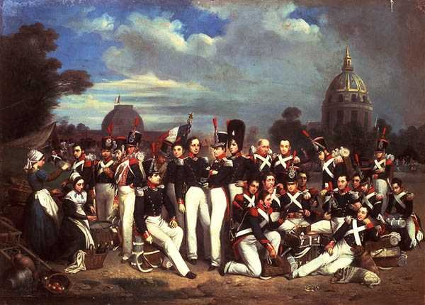 Company of the Second Legion, in the Champ de Mars