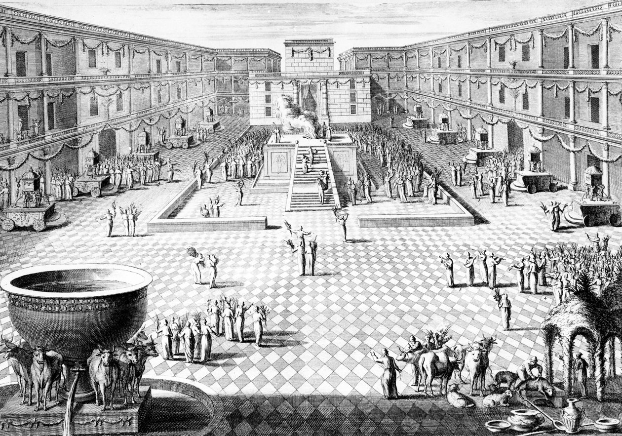 Reconstruction of Ceremonies in Solomon's Temple during Hoshannah Raba ...