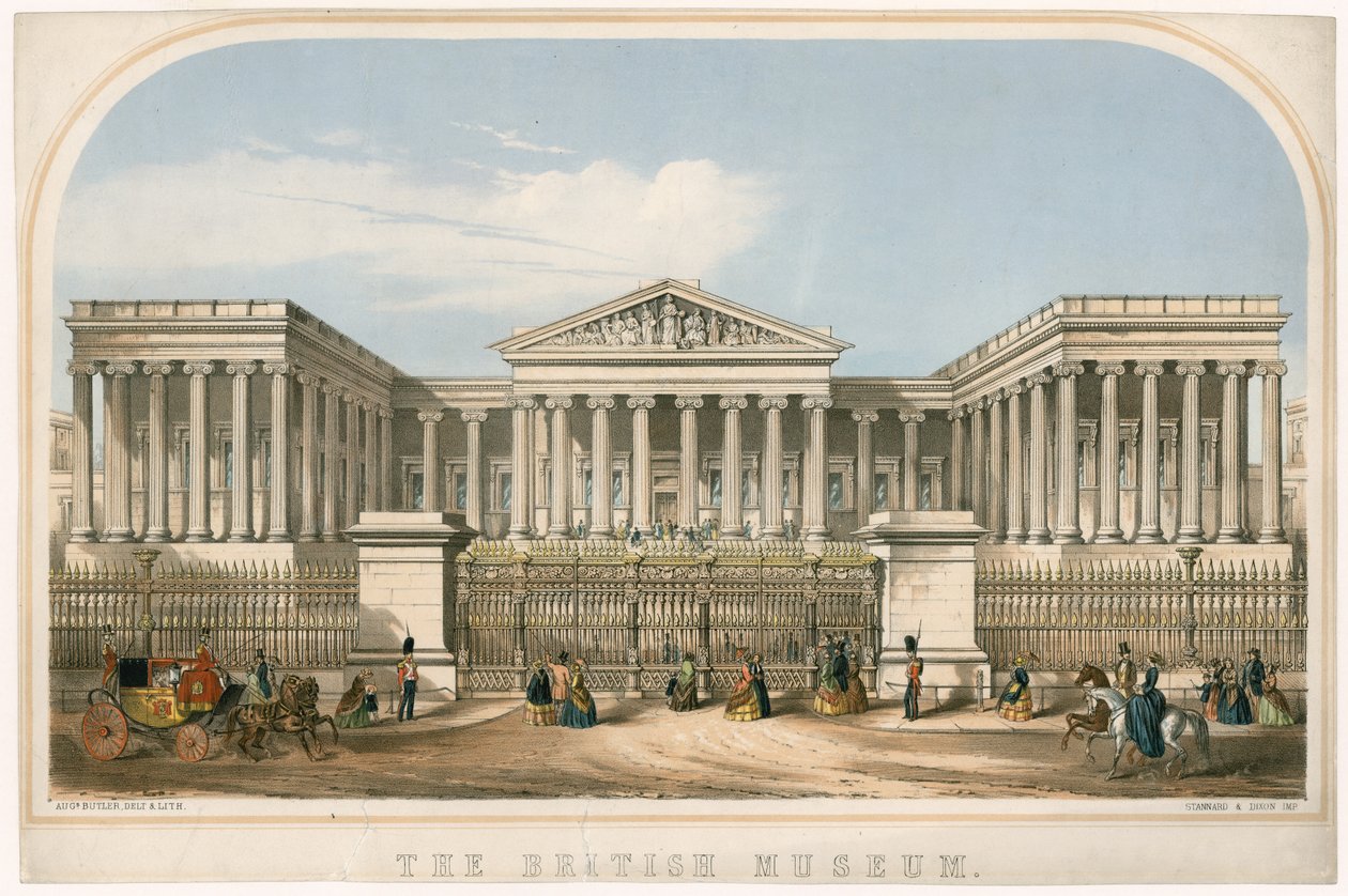 The British Museum by Augustus Butler: Buy fine art print