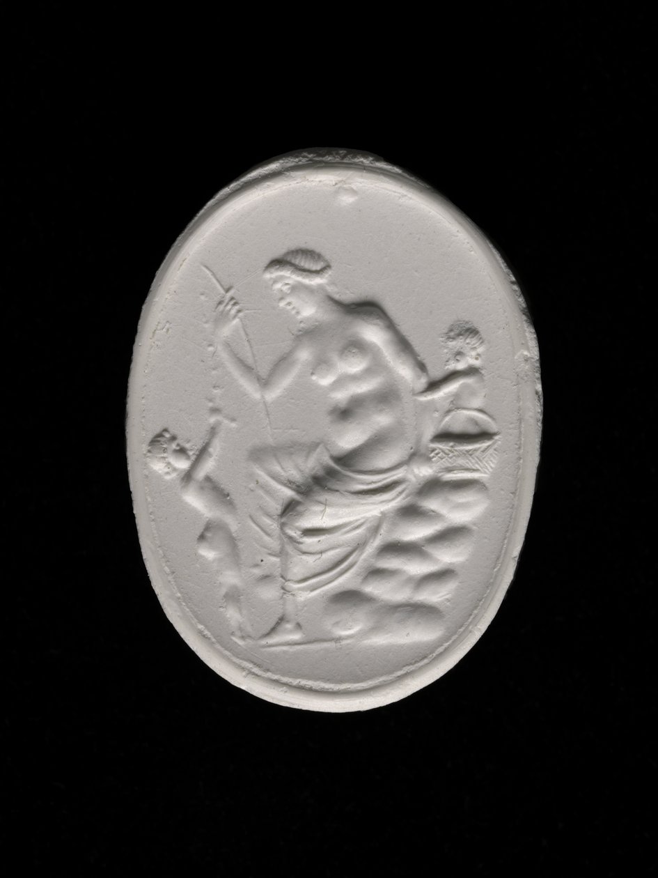 Impression of a Ringstone Depicting Aphrodite, c.100-70 BC