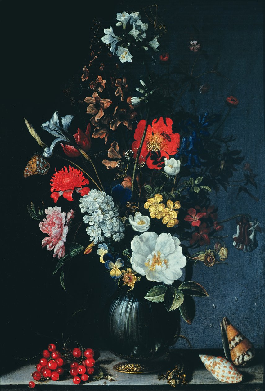 Still Life with Flowers by Balthasar van der Ast