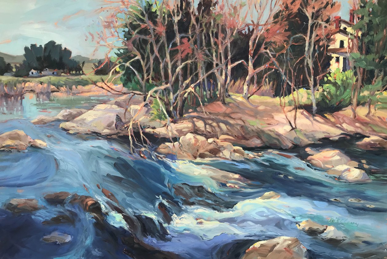 Maine River by Barbara Cleary: Buy fine art print