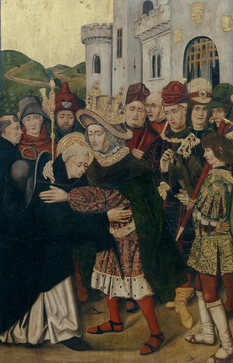 King Ferdinand I of Castile Welcomed Saint Dominic of Silos