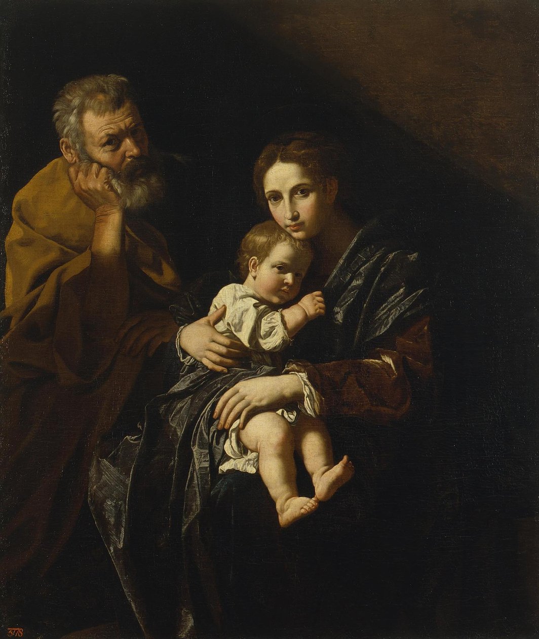 Holy Family by Bartolomeo Cavarozzi: Buy fine art print