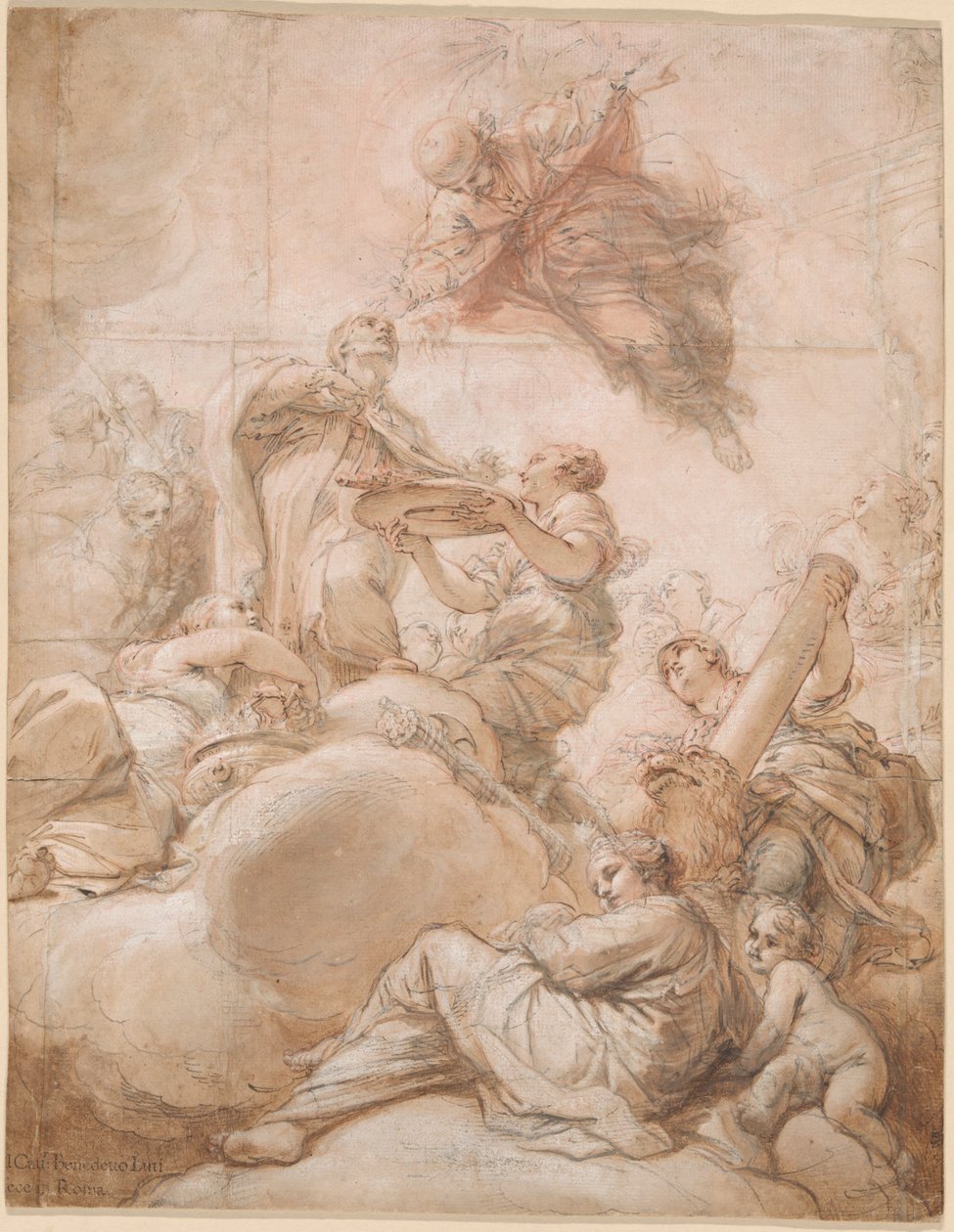 Allegory of the Elevation of Cardinal Deacon Oddone Colonna to the ...