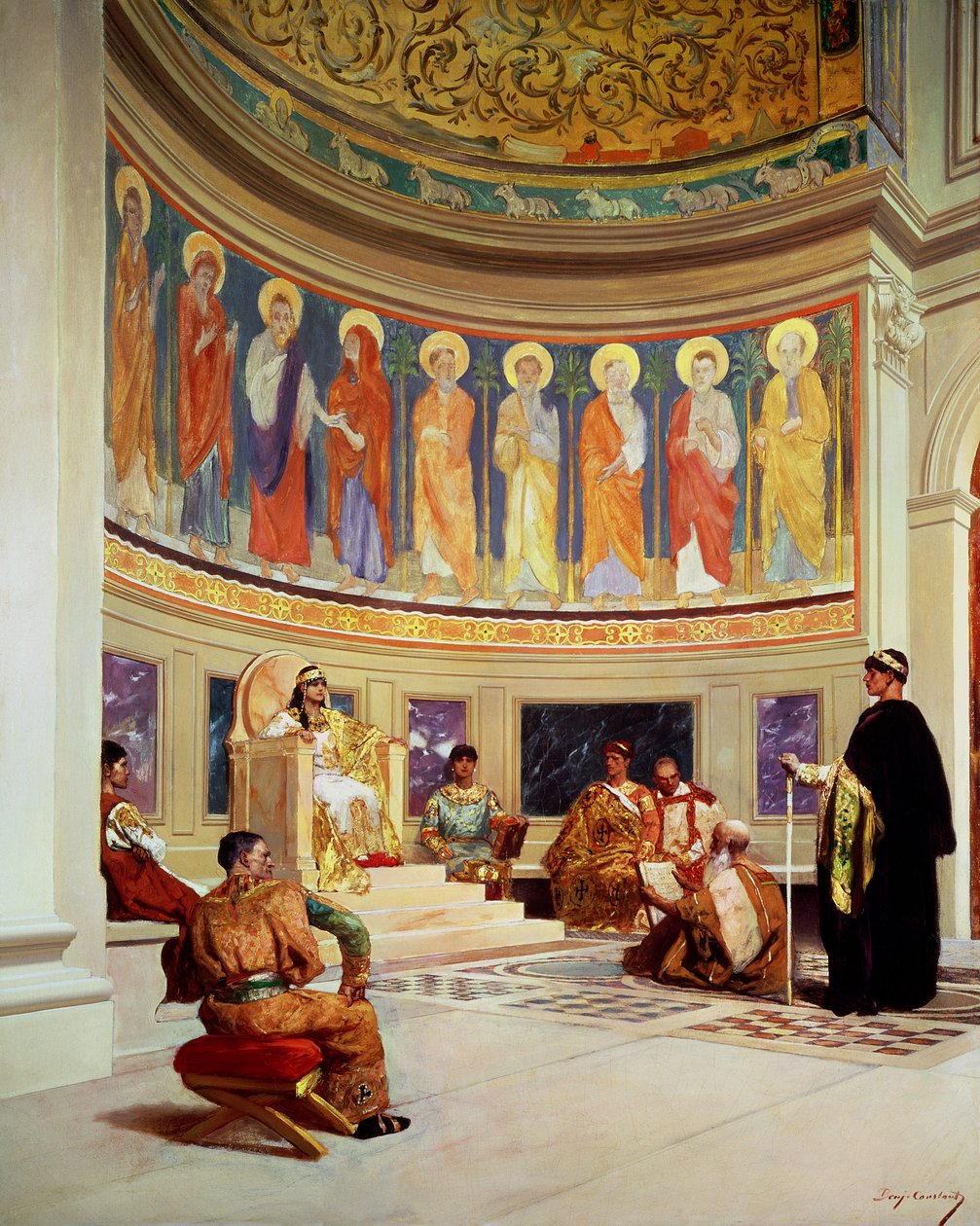 St John Chrysostom exiled by Empress Eudoxia