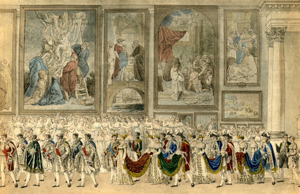 The Wedding Procession of Napoleon and Marie Louise of Austria