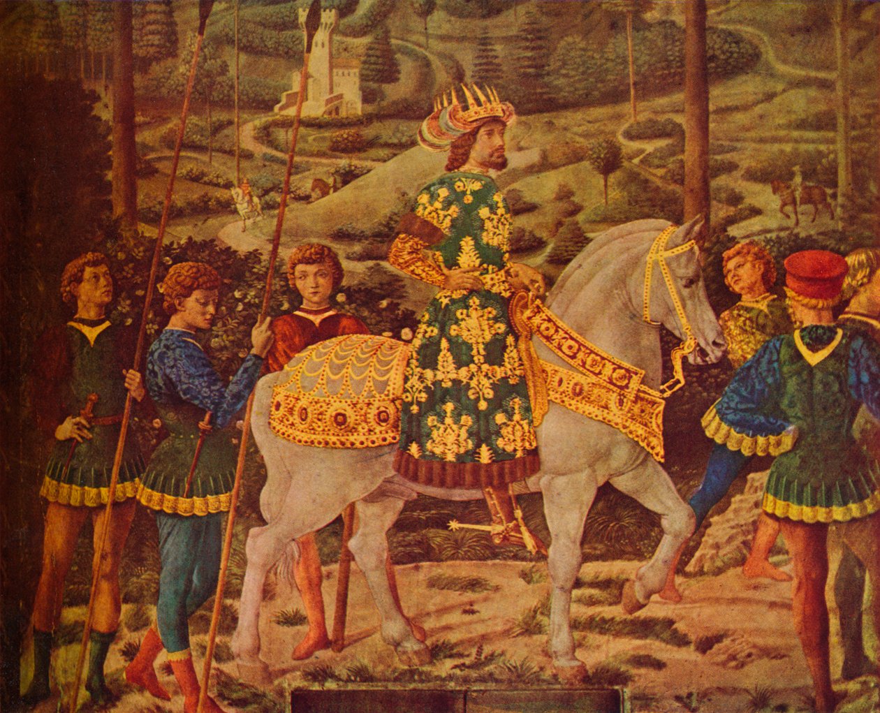 The Journey of the Magi by Benozzo Gozzoli: Fine art print