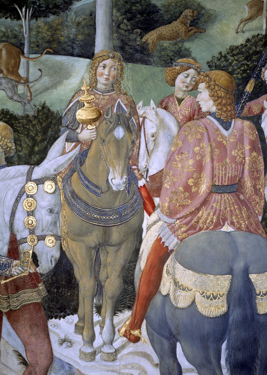 Detail from the Journey of the Magi Cycle