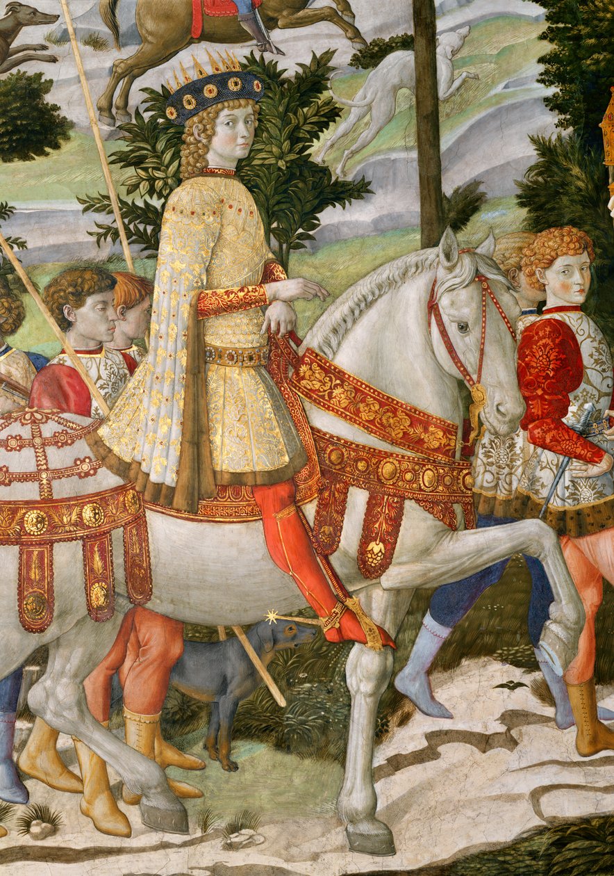 Lorenzo de' Medici, the Magnificent, as one of the Three Kings (detail)