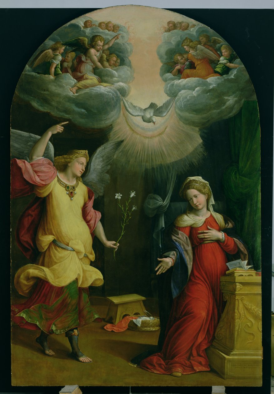 The Annunciation by Benvenuto Tisi da Garofalo