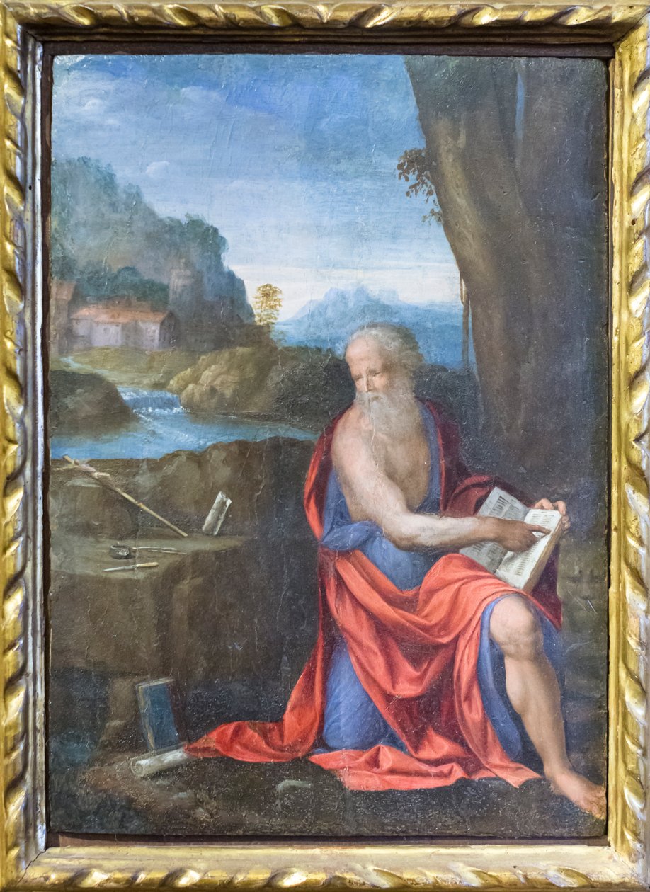 Saint Jerome in the Desert by Benvenuto Tisi da Garofalo