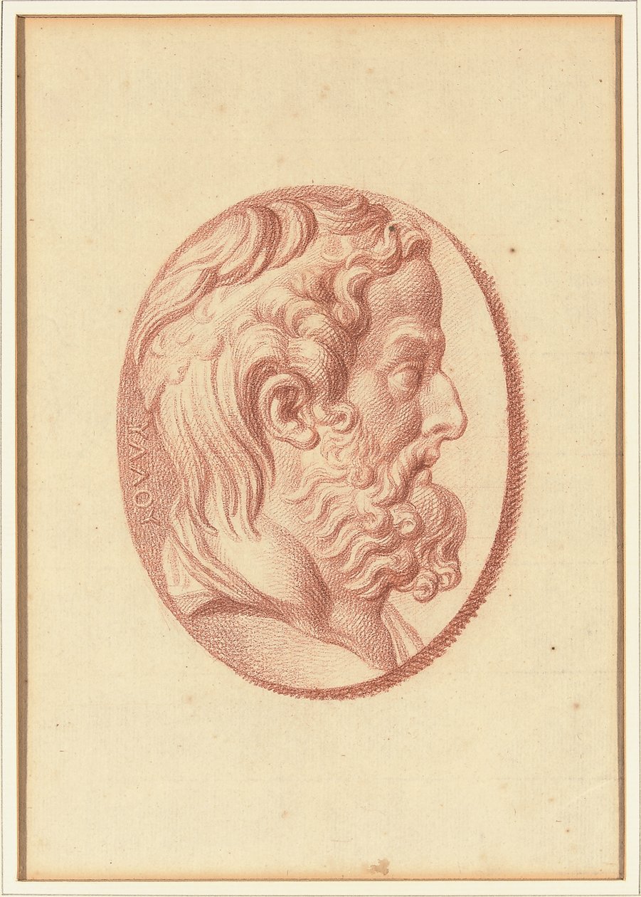 One of Four Studies after Cameos, Three with Classical Profile ...