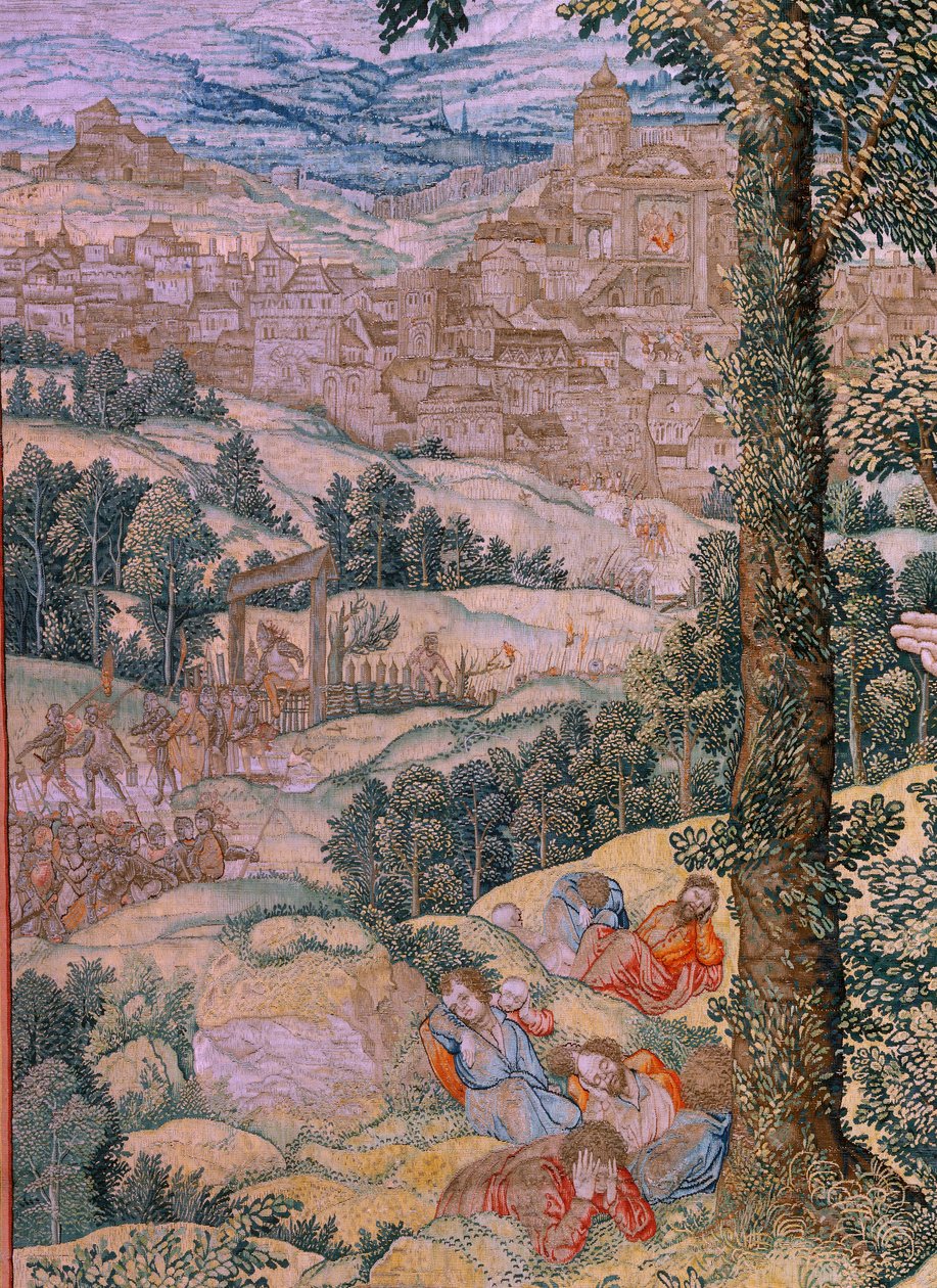 Christ in the Mount of Olives by Bernard van Orley