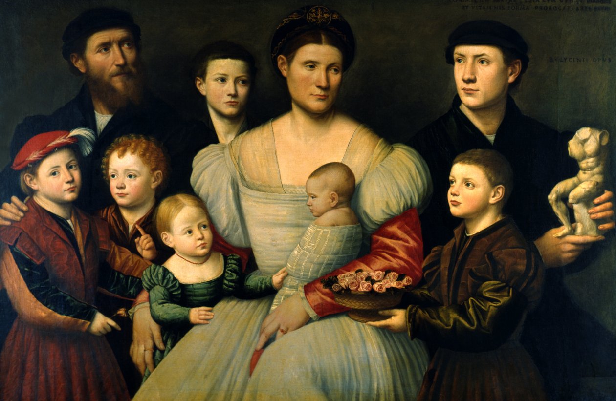 Portrait of Arrigo Licinio and His Family