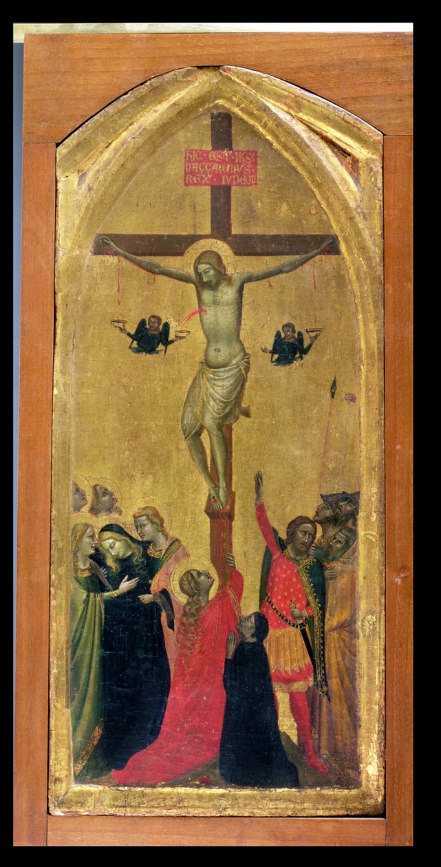 Crucifixion by Bernardo Daddi: Premium art reproduction