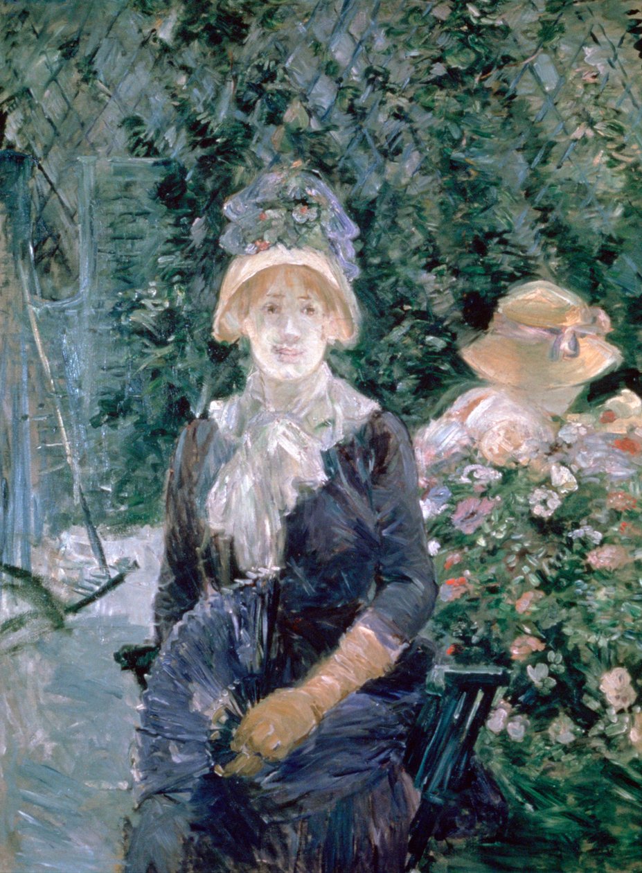 In the Garden by Berthe Morisot: Premium art reproduction