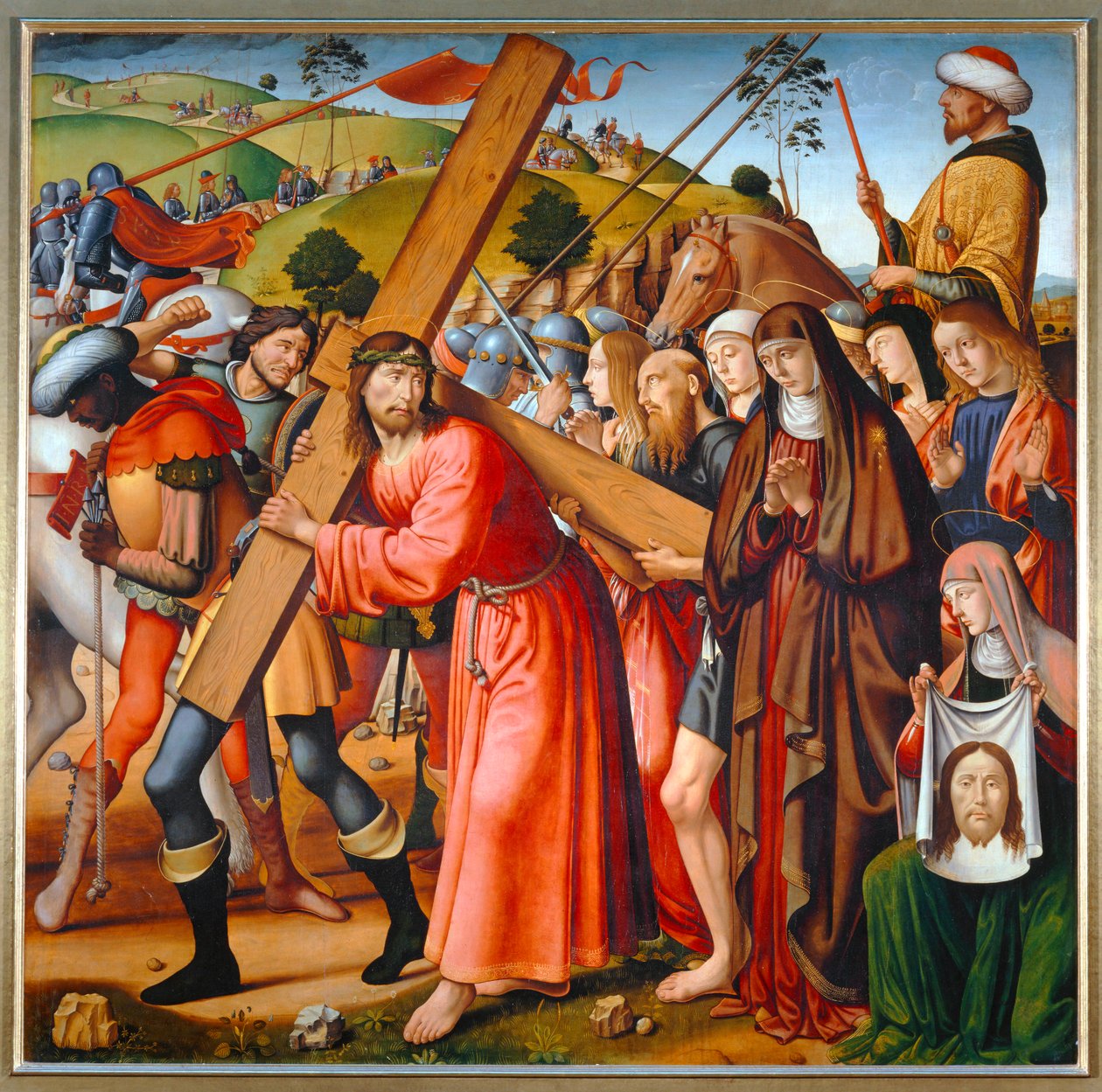 Christ Carrying the Cross by Biagio d'Antonio