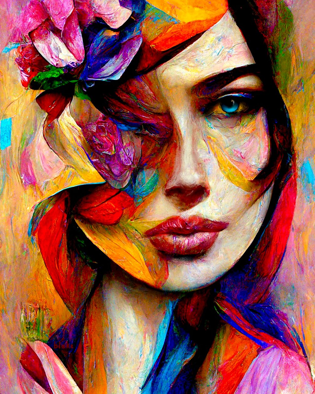 Les Fleurs Du Mal, c.2022 by Blake Munch: Fine art print