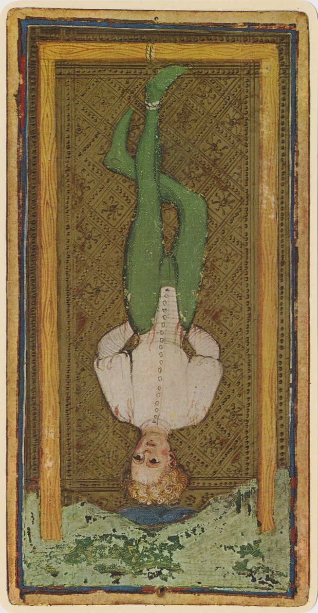 The Traitor, Facsimile of a Tarot Card from the 'Visconti' Deck, 1441-47
