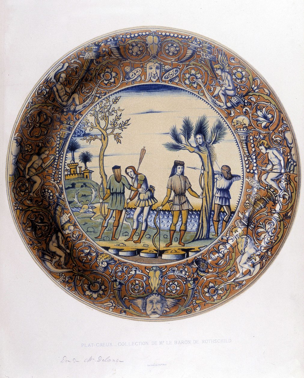 Daphne transformed into a Laurel to escape the pursuit of Apollo - in ...