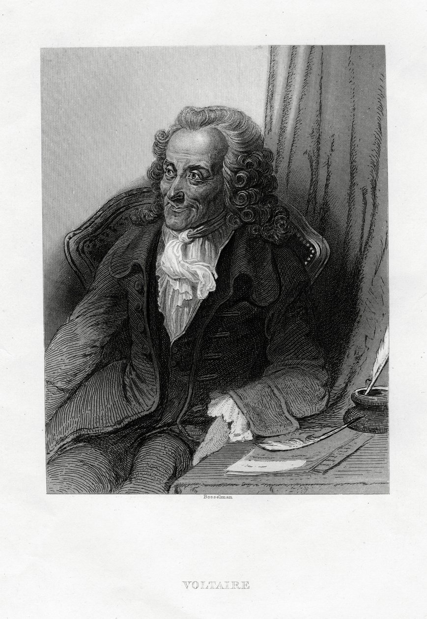 Voltaire Philosopher Voltaire (François Marie Arouet 1694 1778)
