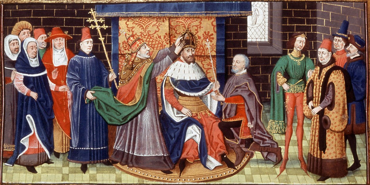 Coronation of Emperor Charlemagne by Brabant School
