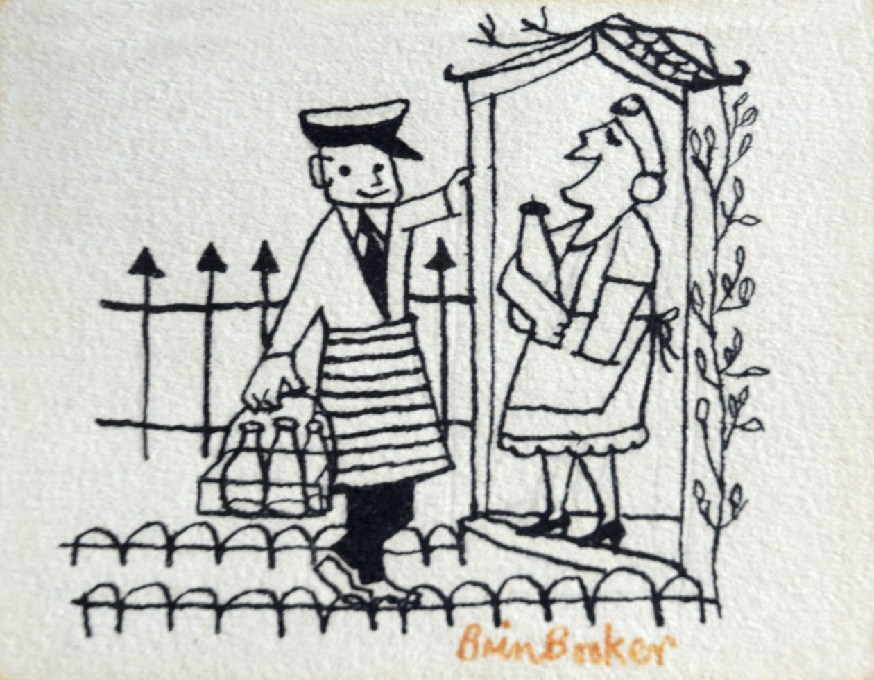 The Milkman by Brenda Brin Booker: Buy fine art print
