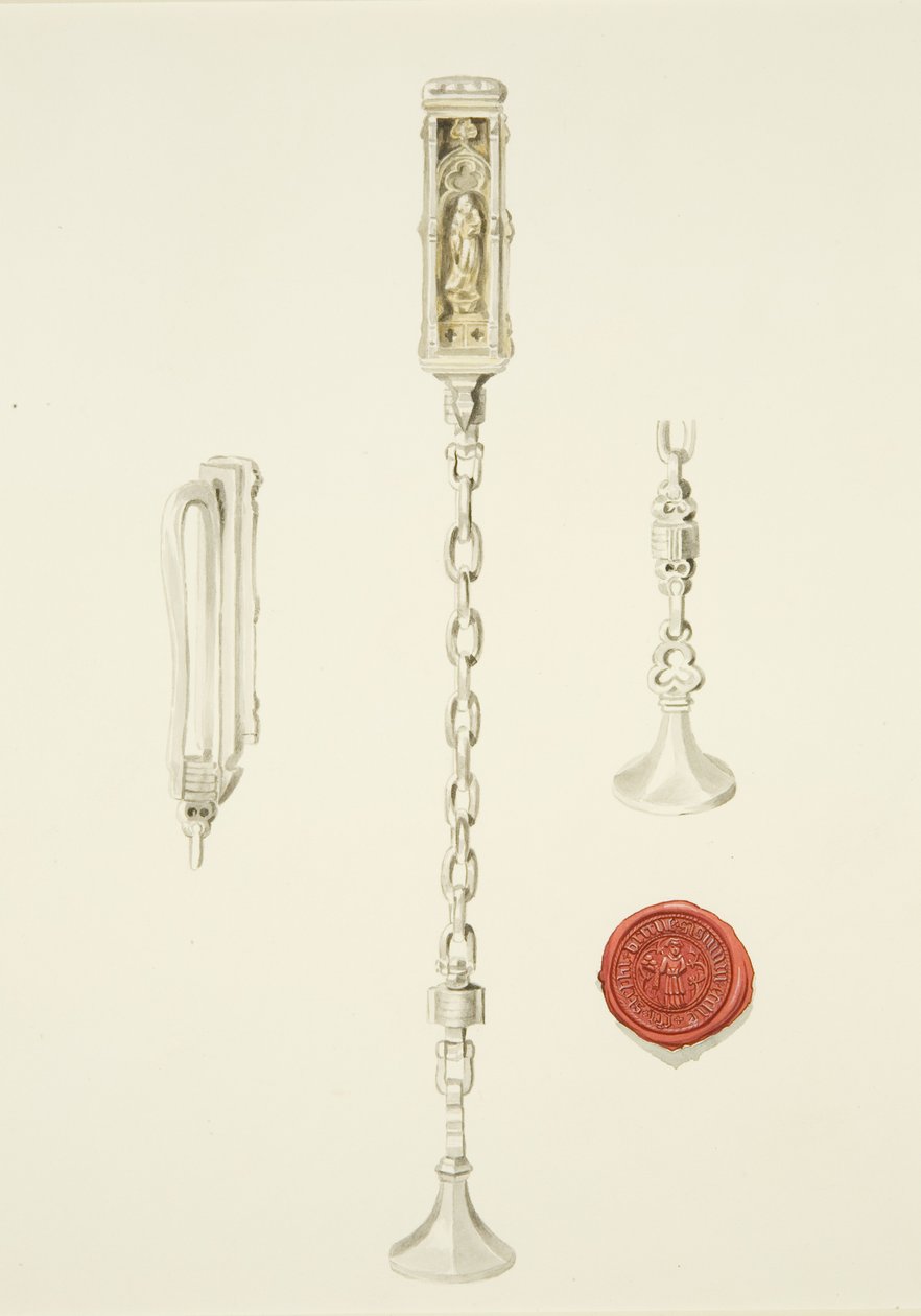 Seal and Chain of St Stephen's Church, c.1825