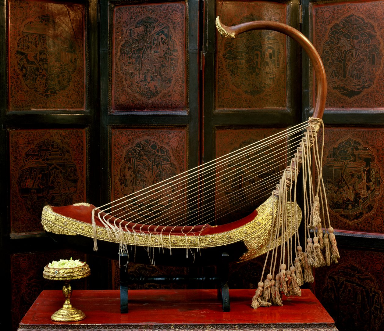 Burmese Harp by Burmese School: Buy fine art print