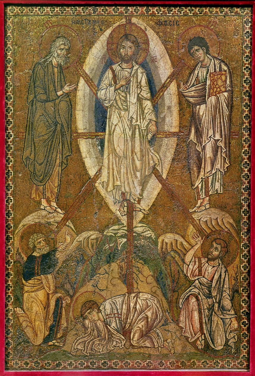 Portable Icon Depicting the Transfiguration by Byzantine