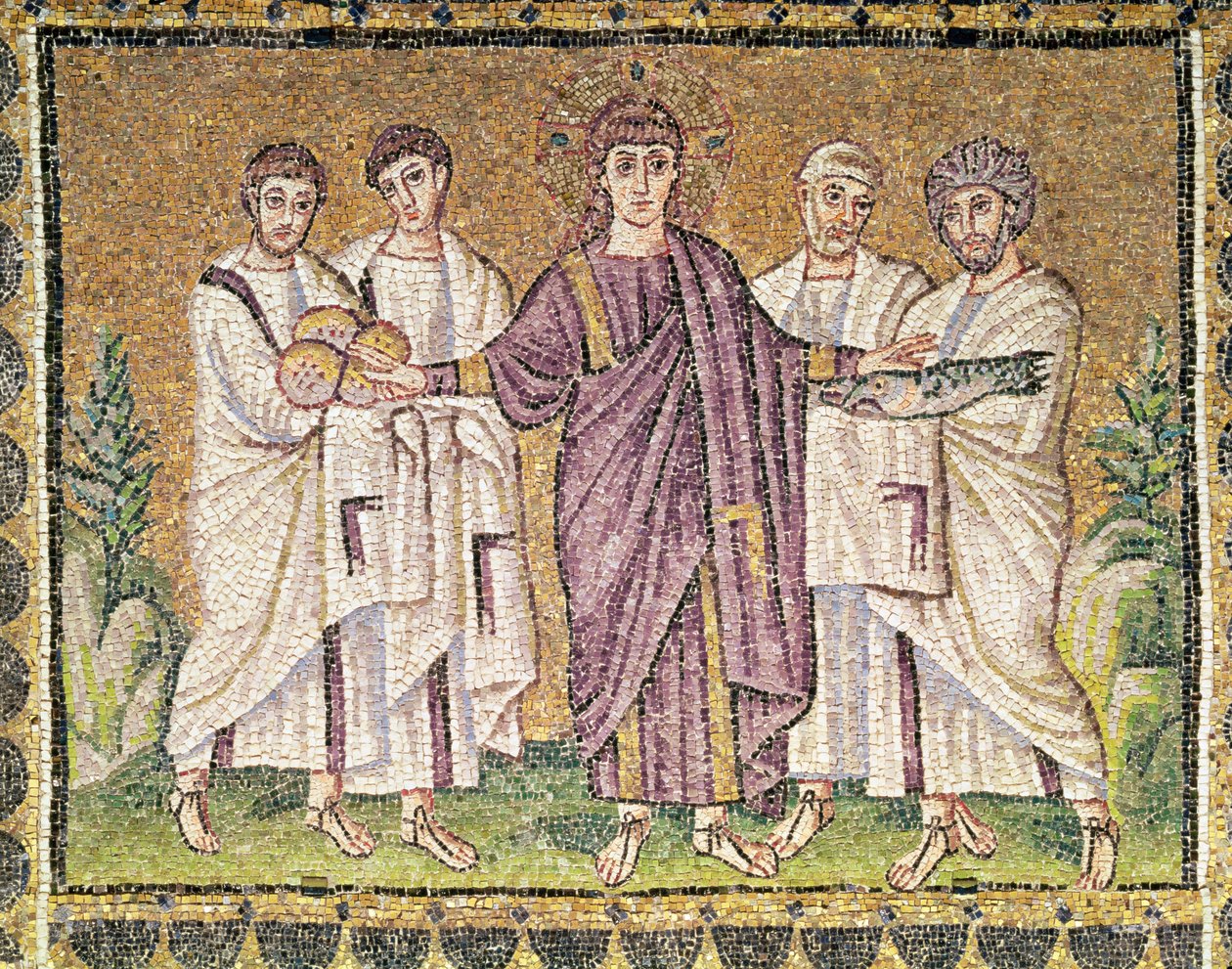 Multiplication of the Bread and Fishes, Scenes from the Life of Christ