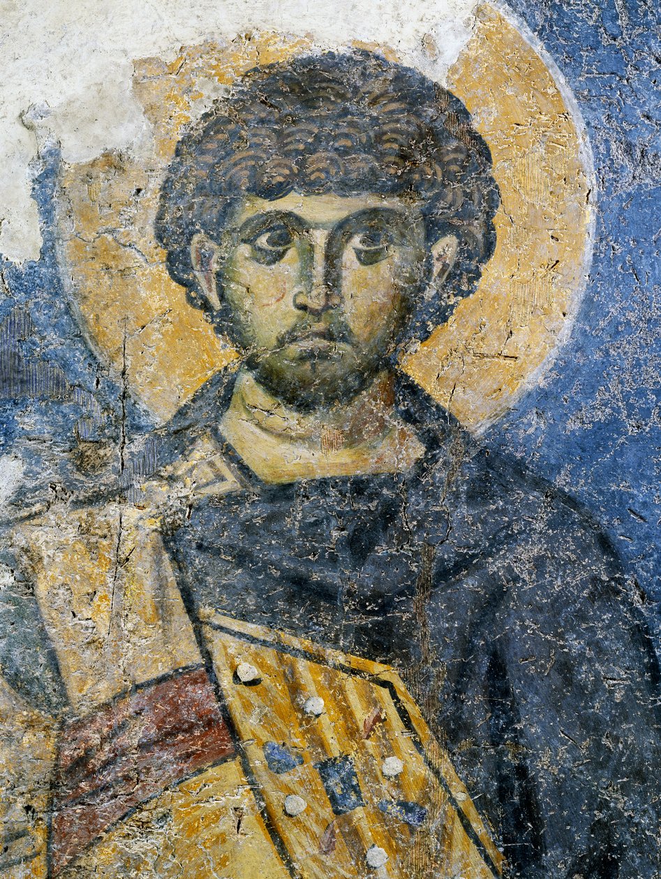 Mercurius of Caesarea (detail) by Byzantine