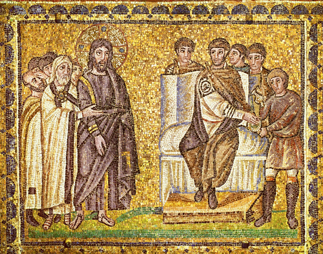 Christ Before Pilate Who Washes His Hands, High Priests and Roman Soldiers