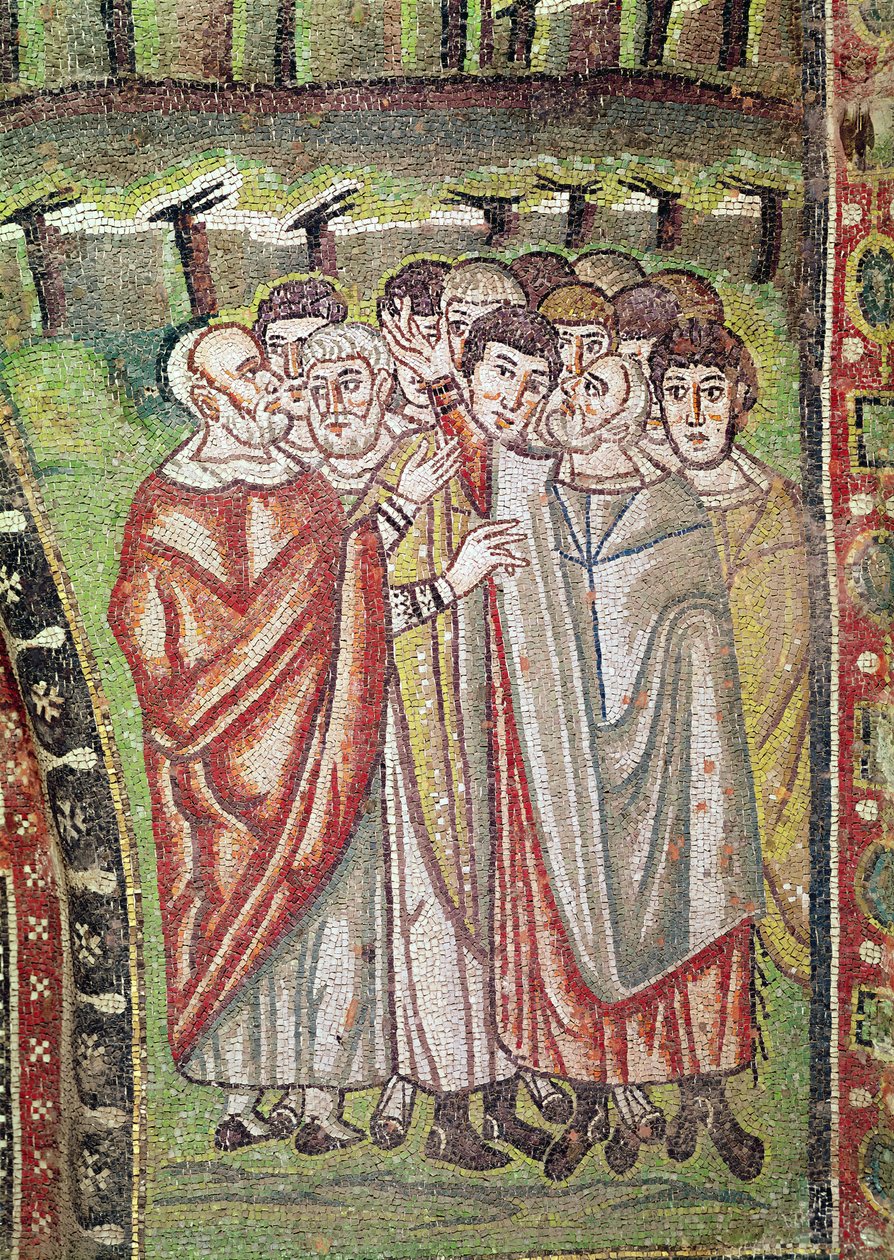 The Hebrew People (detail) by Byzantine School