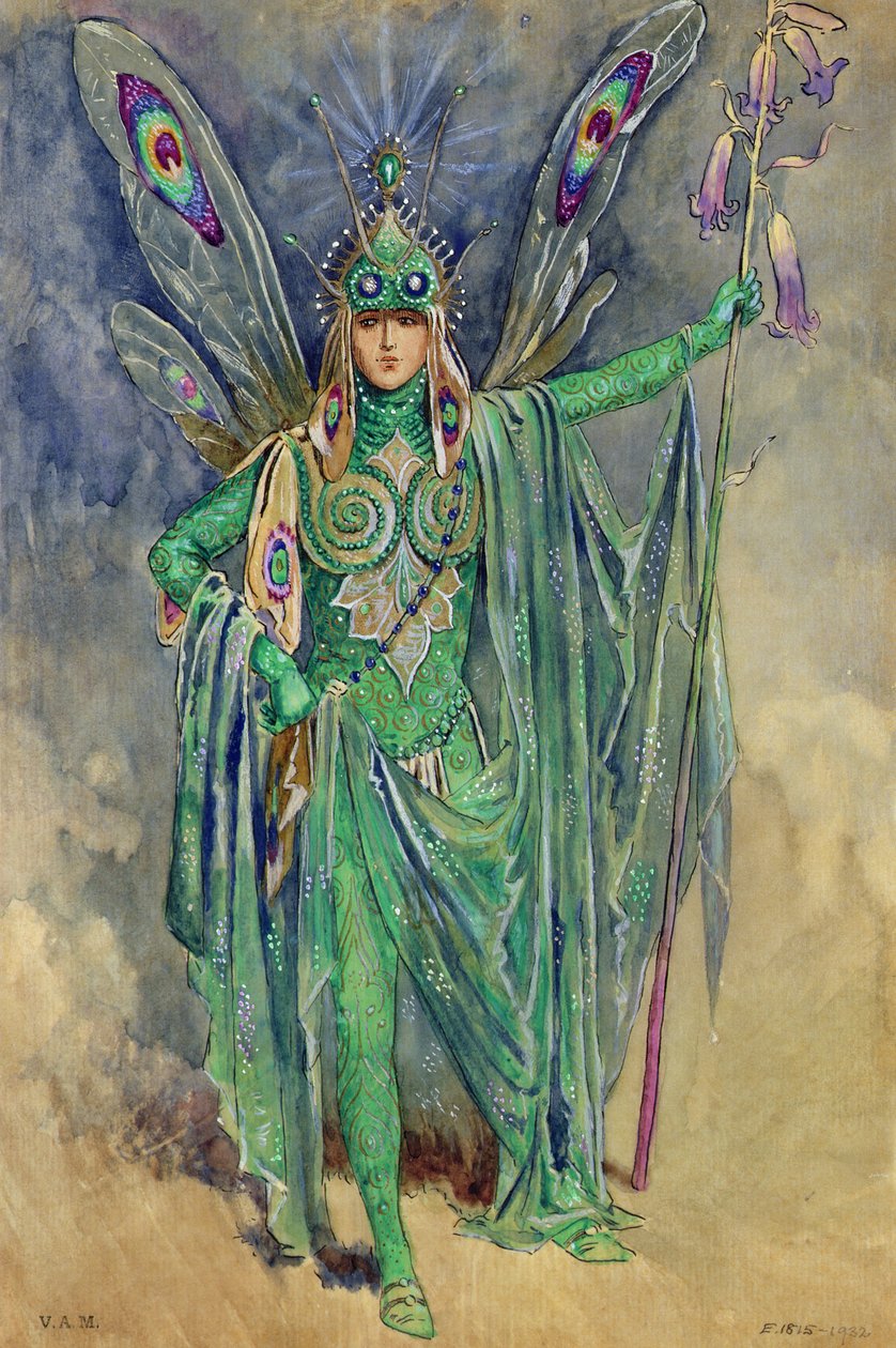 Oberon, Costume Design for A Midsummer Night's Dream