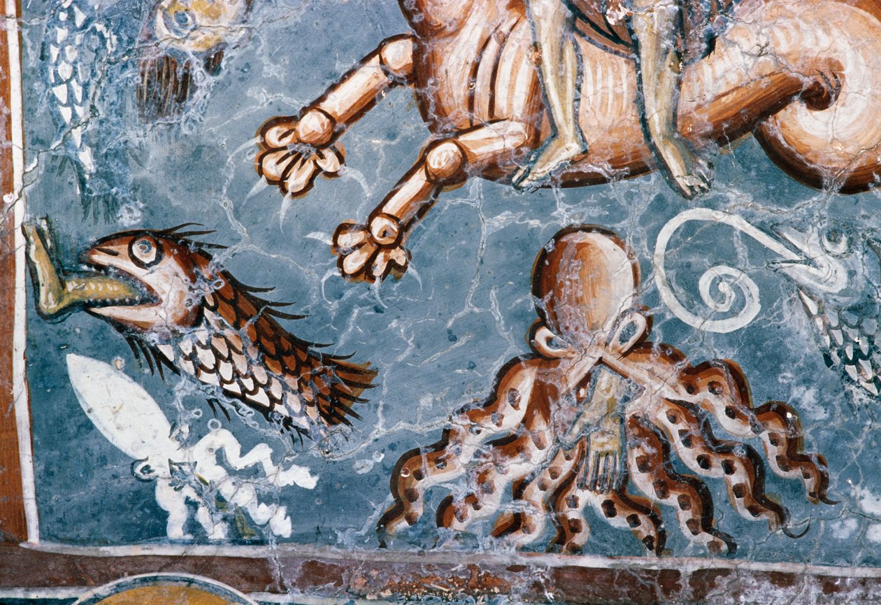 Sea creatures, (detail) by J.B. and Brown J. Rowbotham